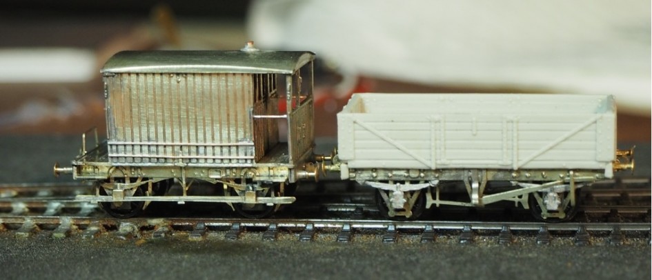 Midland 10T Brake van. - Cherry Clan