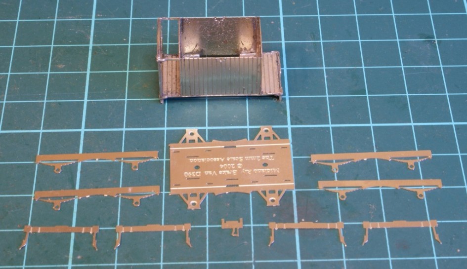 Midland 10T Brake van. - Cherry Clan