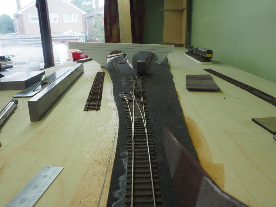 Track building commences for Holywell Town. - Cherry Clan