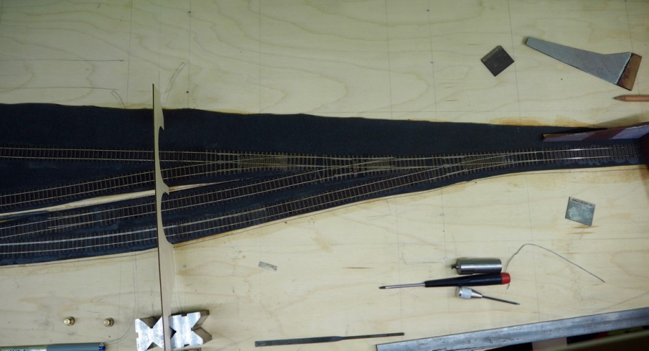 Track building commences for Holywell Town. - Cherry Clan