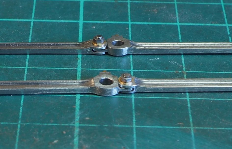 Steel coupling rods - Midland 3F - Cherry Clan